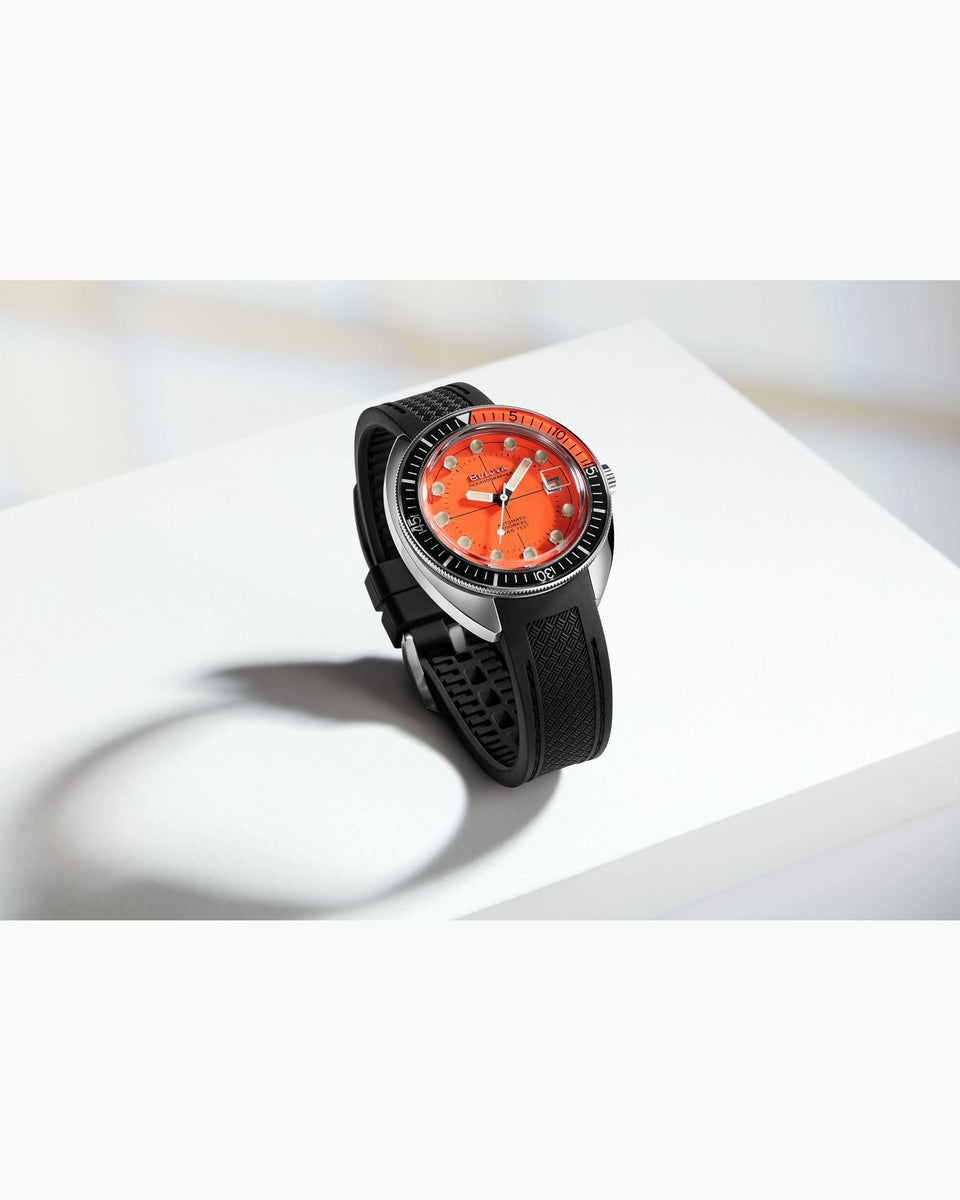 BULOVA Devil Diver Automatic 200m Model: Oceanographer 96B350 ...